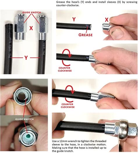 Hp Hose Assembly Guide Step By Step Instructions