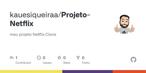 Github Kauesiqueiraa Projeto Netflix Meu Projeto Netflix Clone