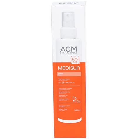 ACM MEDISUN SPRAY SPF Ml Redcare Pharmacie