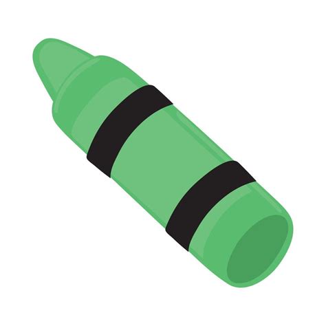 Escuela Crayon Verde 11407597 Vector En Vecteezy