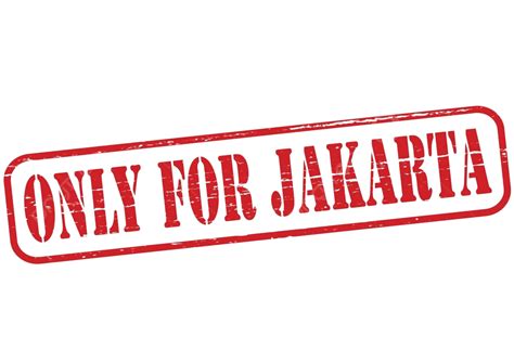Only For Jakarta Merely Stamp Grungy Vector Merely Stamp Grungy PNG