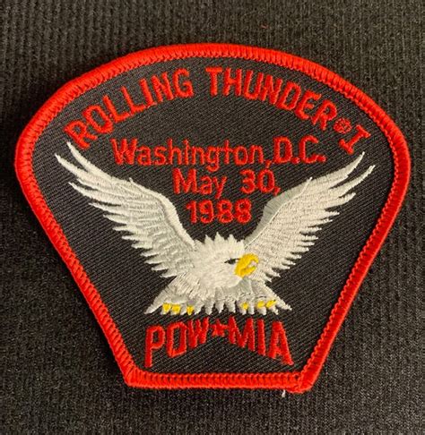 1988 Rolling Thunder® I Ride For Freedom Patch Rolling Thunder