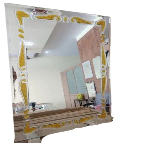 Metal Rectangle Glass Mirror At Best Price In Jalandhar Slv Global