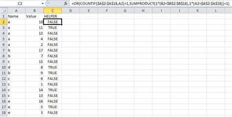 Excel 2010 Formula To Delete Repeated Content Based On Value Super User
