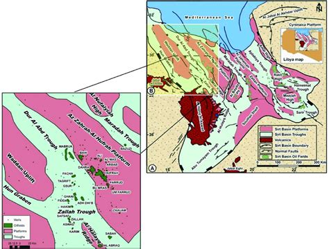 Generalized Tectonic Map Of The Sirte Basin As Located In The Download Scientific Diagram