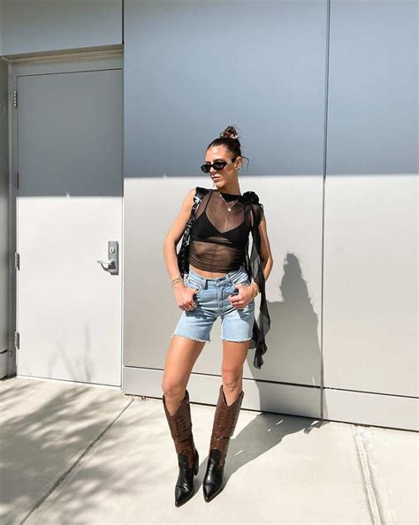 Cowboy Boots With Shorts 11 Chic Ways To Rock This Aesthetic