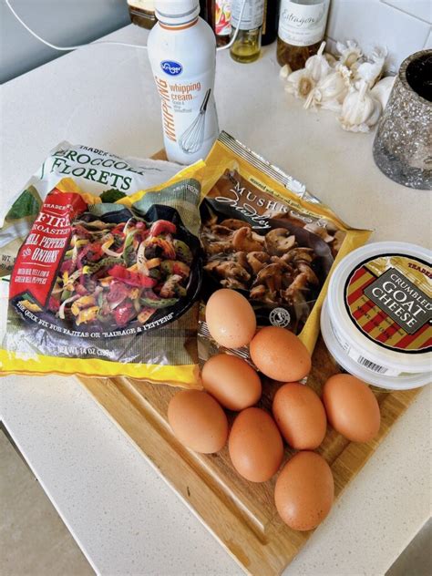 Trader Joes Frittata Roasted Veggie And Goat Cheese Frittata He Cooks®