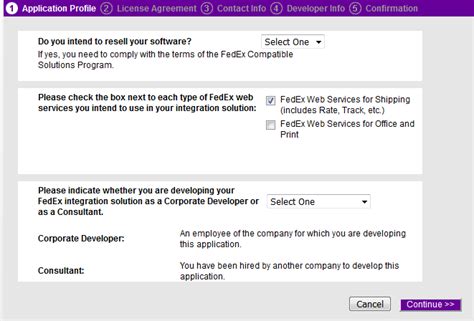FedEx How To Get The API Key