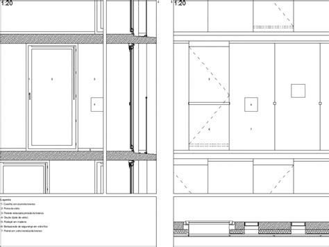 Constructive Detail Facade Building In Dwg File Cadbull