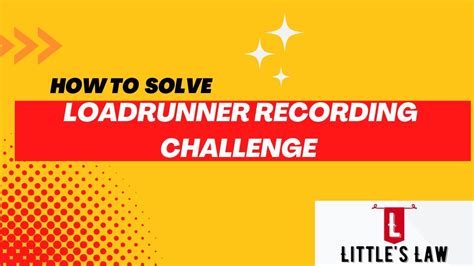 How I Fixed The Loadrunner Recording Issue And Successfully Recorded The Script Littleslaw