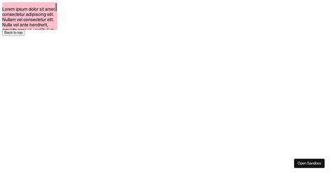 Simple React Forked Codesandbox