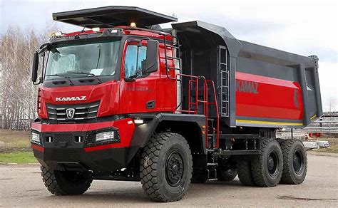 Kamaz Lanza Un Camión Gigante Capaz De Cargar 74 Toneladas A