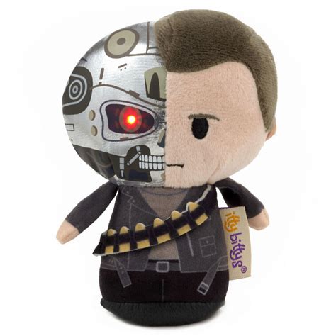 Itty Bittys® Terminator 2 Judgment Day T 800 Plush With Light Itty