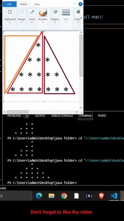 How To Print Triangle Pattern Pattern Logic Using Java Java