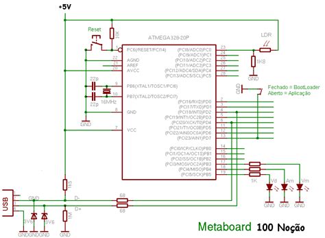 DQSoft Montando um Arduino Experiências a Metaboard