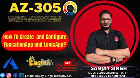 How To Create Azure Functionapp Logicapp Youtube