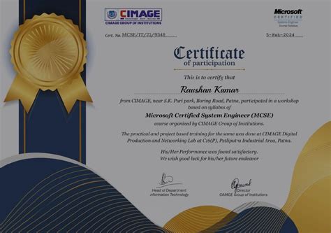 Raushan Kumar On Linkedin Mcse Certification Microsofttech