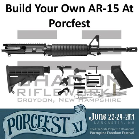 Build Your Own AR 15 At PorcFest PorcFest
