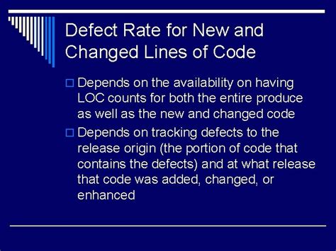 Software Quality Metrics Overview Types Of Software Metrics