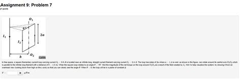 Solved Assignment 9 Problem 7 1 Point 01 11 2a 12 02 B In