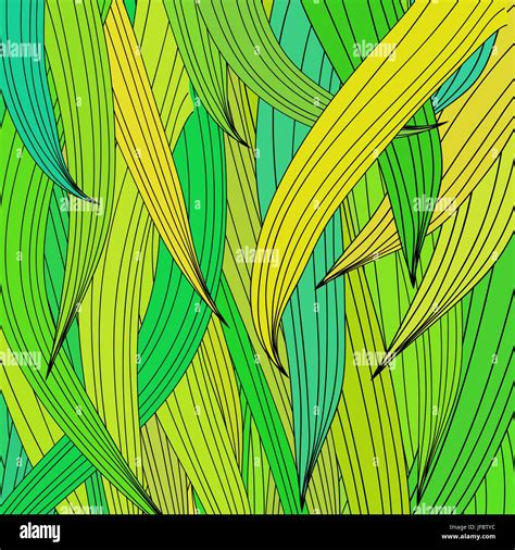 Green Wave Background Abstract Green Wave Pattern Stock Vector Image
