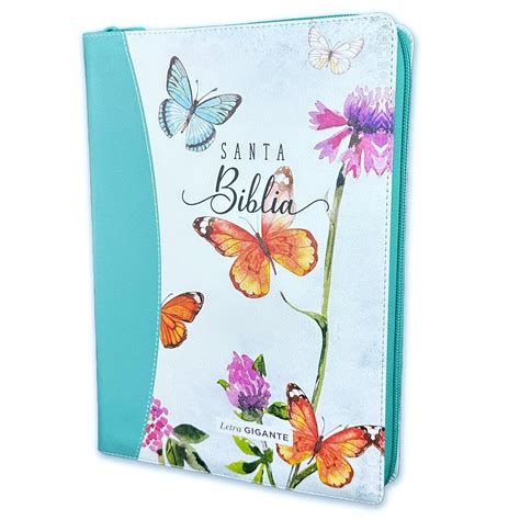 Biblia Con Cierre Para Mujeres Letra Gigante 15 Puntos