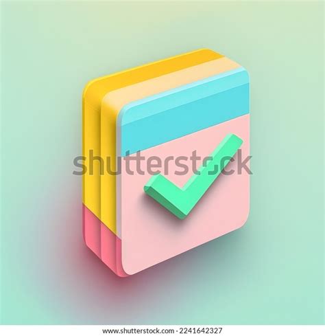 D File Folder Icon Mark Completed Stock Illustration Shutterstock