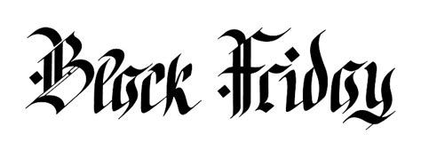포스터 광고 배너 사이트 장식 전단지 브로셔에 대한 견적과 벡터 레터링 일러스트레이션 손으로 그린 고딕 양식의 독일 스타일 흰색 배경에 현대 서예 텍스트 블랙 프라이데이 0