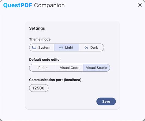 Companion Features Questpdf