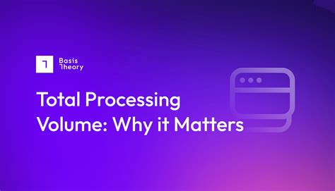 Total Processing Volume Tpv Why It Matters