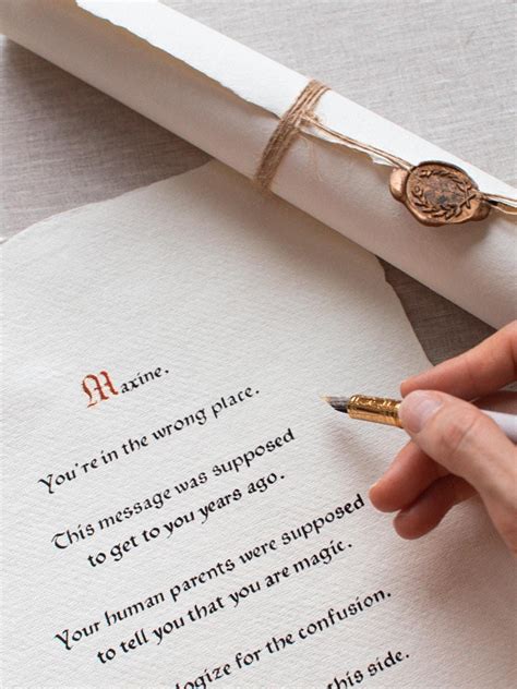 Custom Spell Scroll Letter Scroll Letter Dandd Soul Contract Scroll Love