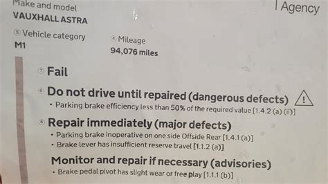 Car failed MOT. Rough price to fix? : r/CarTalkUK
