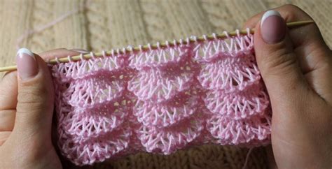 Ажурный край спицами схемы и описание видео МК 23 варианта