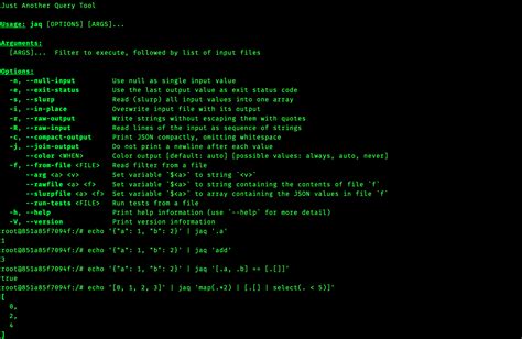 Jaq A Jq Clone Focused On Correctness Speed And Simplicity Terminal Trove