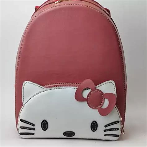 خرید و قیمت کوله پشتی بچگانه چرم طبیعی طرح گربه از غرفه نازین چرم