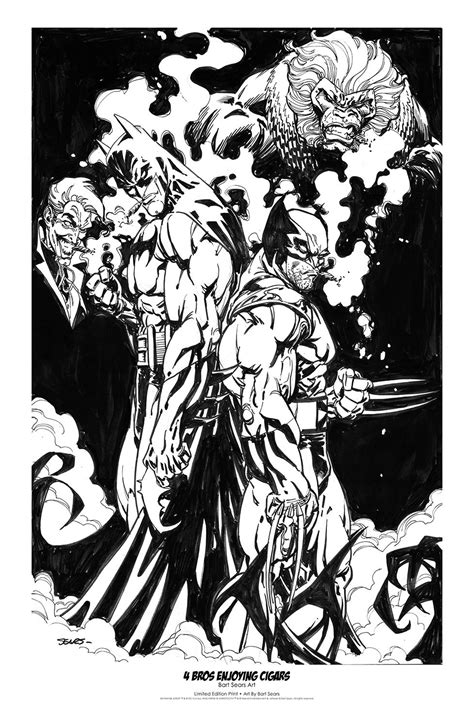 Bart Sears Art Comic Art Concept Art Graphic Art