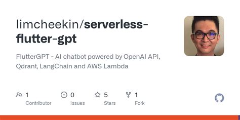 github limcheekin serverless flutter gpt fluttergpt ai chatbot