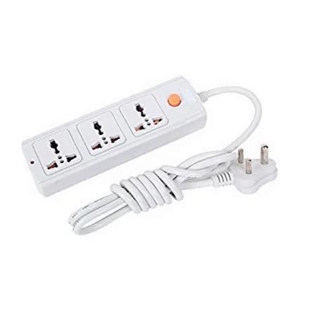 Dhru Flame Retardant Abs 3 Way Extension Socket At ₹ 180 Piece In