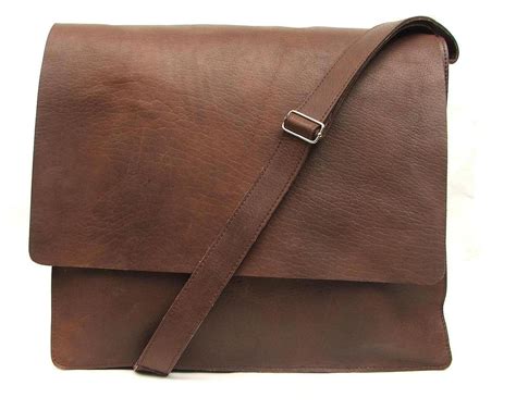 Brown Leather Mens Luggage Bags