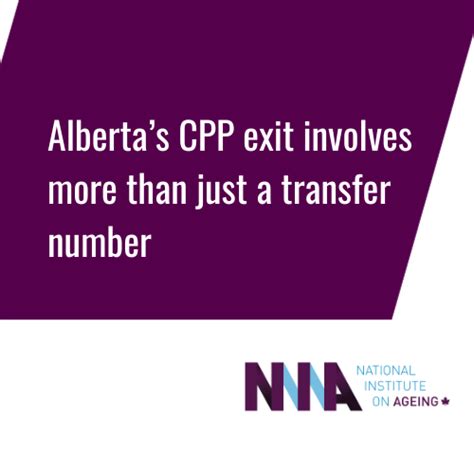 Albertas Cpp Exit Involves More Than Just An Asset Transfer Number — It Brings A Matrix Of