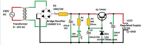 How To Build A V Regulated Power Supply Circuit Circuit Ideas For You