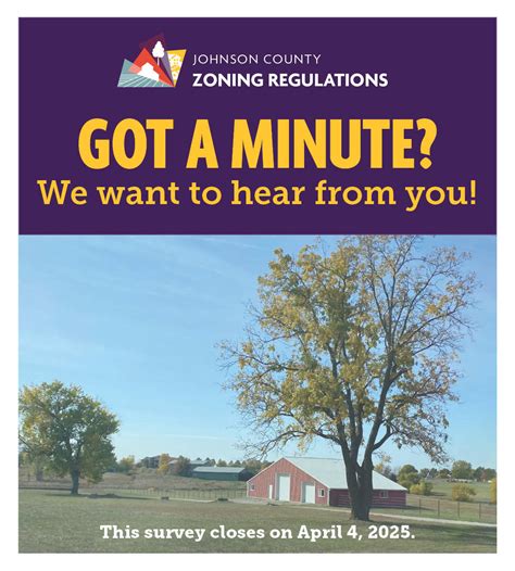 Johnson County Ks Government We Have Launched A Zoning Regulation Update Survey 📋 Zoning
