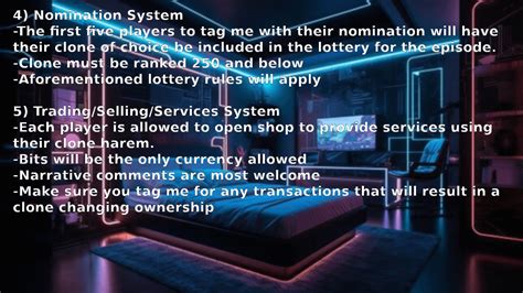 Clone Harem Lottery Episode 2 R Celebeconomy