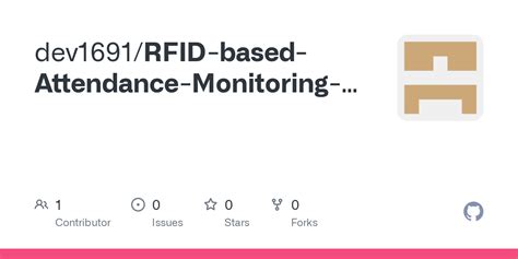 Github Dev1691rfid Based Attendance Monitoring System Arduino