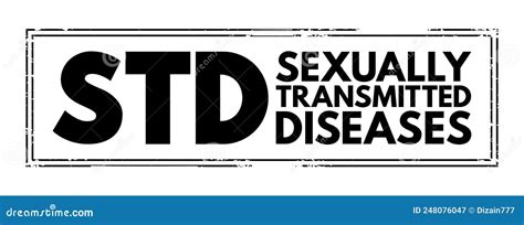 STD Sexually Transmitted Diseases Infections That Are Passed From One Person To Another