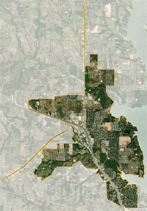 Map Of Azle City Thong Thai Real Map Of Azle City Thong Thai Real