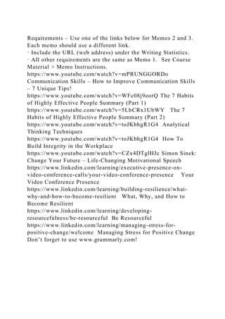 BUS Memo Rubric Spring Babe DocxBUS Writing Ru Docx