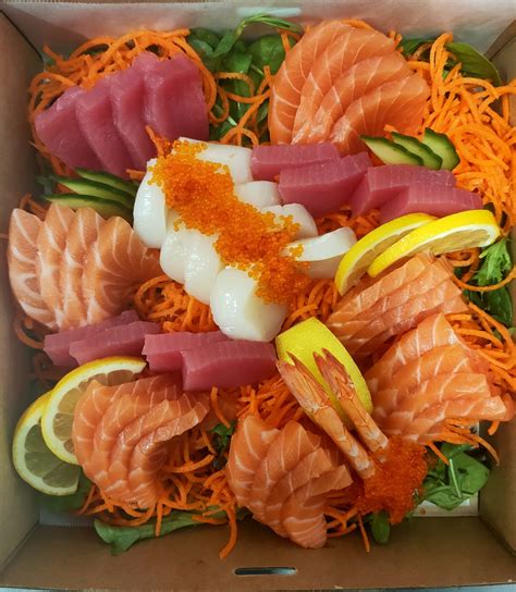 Assorted Seafood Sashimi Platter 42 Pieces Sushi Gallery