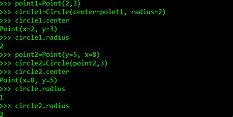 Python How Do I Set The Default Value Point00 For Center And Radius 1 Stack Overflow