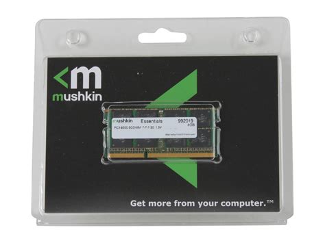 Mushkin Enhanced Essentials 8gb 204 Pin Ddr3 So Dimm Ddr3 1066 Pc3 8500 Laptop Memory Model